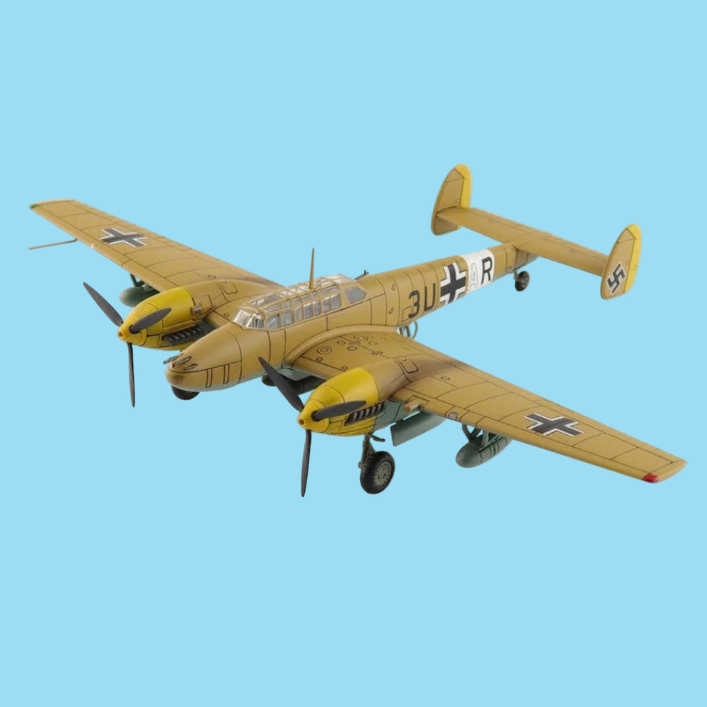 1/72 BF 110E-2 3U+AR 7./ZG 26 Italy 1941 (Special Weathered Version ...