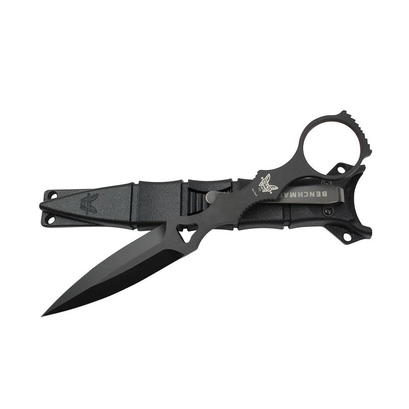 Benchmade 176 SOCP Black Dagger Black Sheath – Defence Q Store
