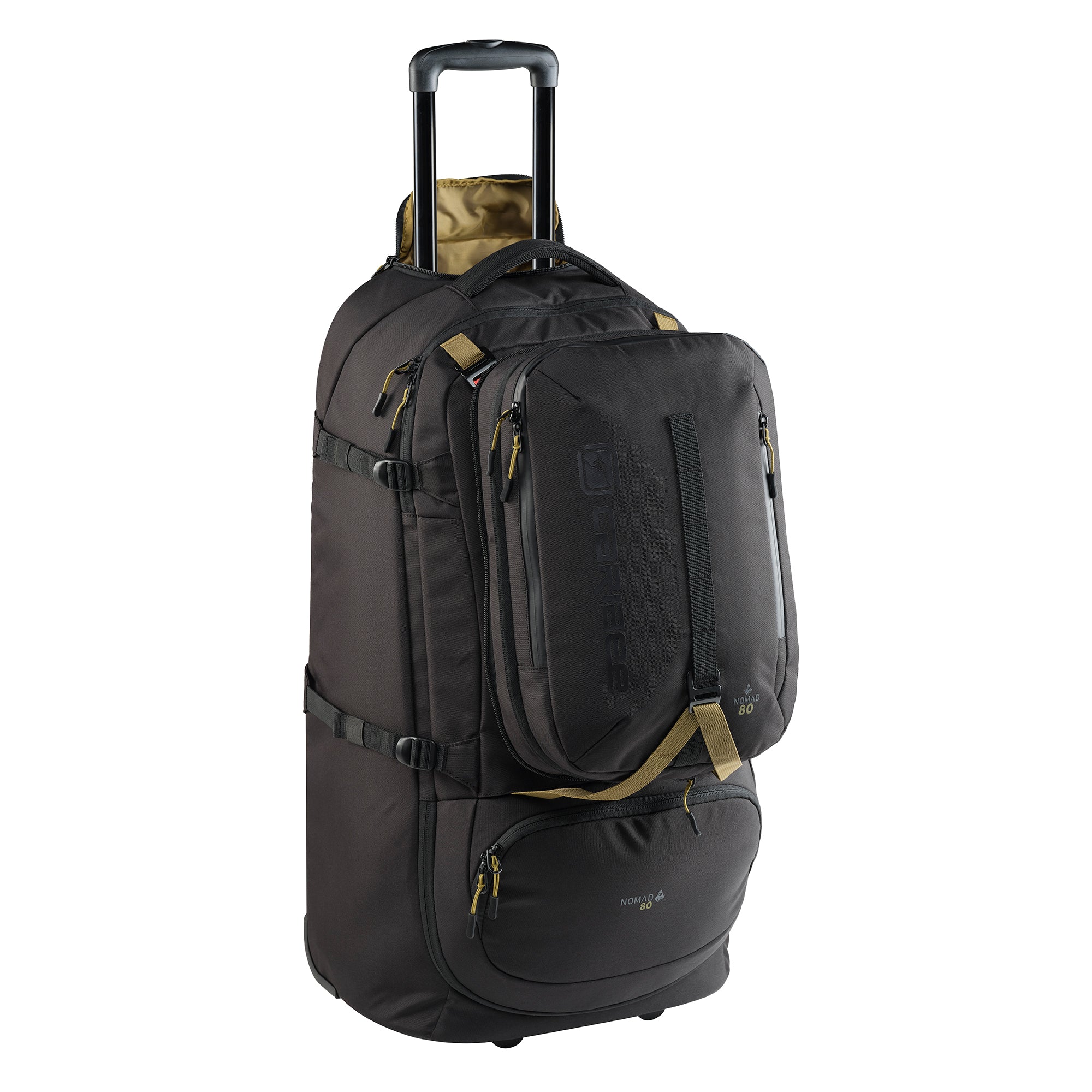 Caribee Nomad 80LT RPET Wheel World Travel Backpack – Defence Q Store