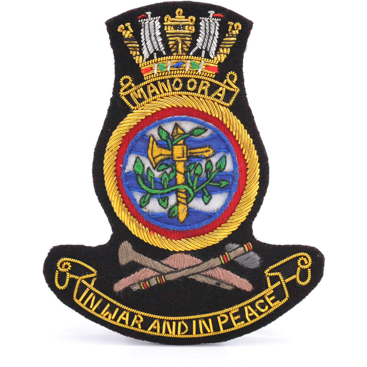 HMAS Manoora Pocket Badge Bullion – Defence Q Store