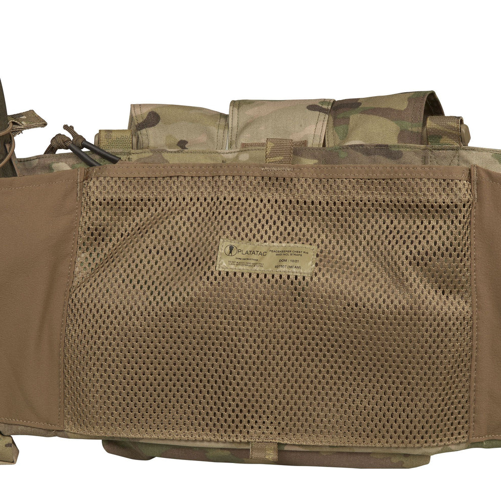 Platatac Peacekeeper Tactical Vest MK5 Multicam – Defence Q Store
