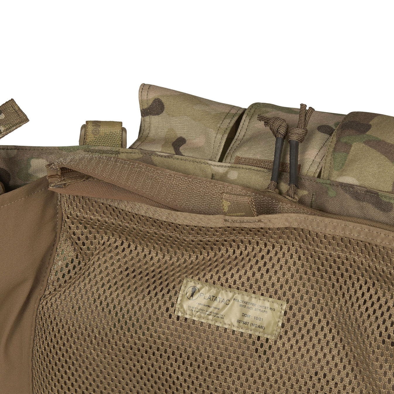 Platatac Peacekeeper Tactical Vest MK5 Multicam – Defence Q Store