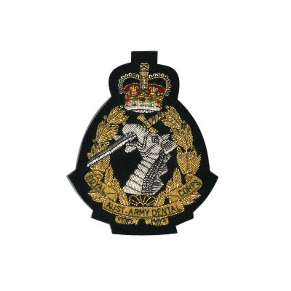 RAADC Bullion Pocket Badge – Defence Q Store