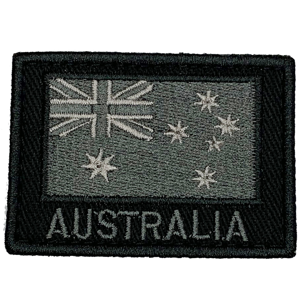 Subdued ANF Patch on Black Velcro Backing – Defence Q Store