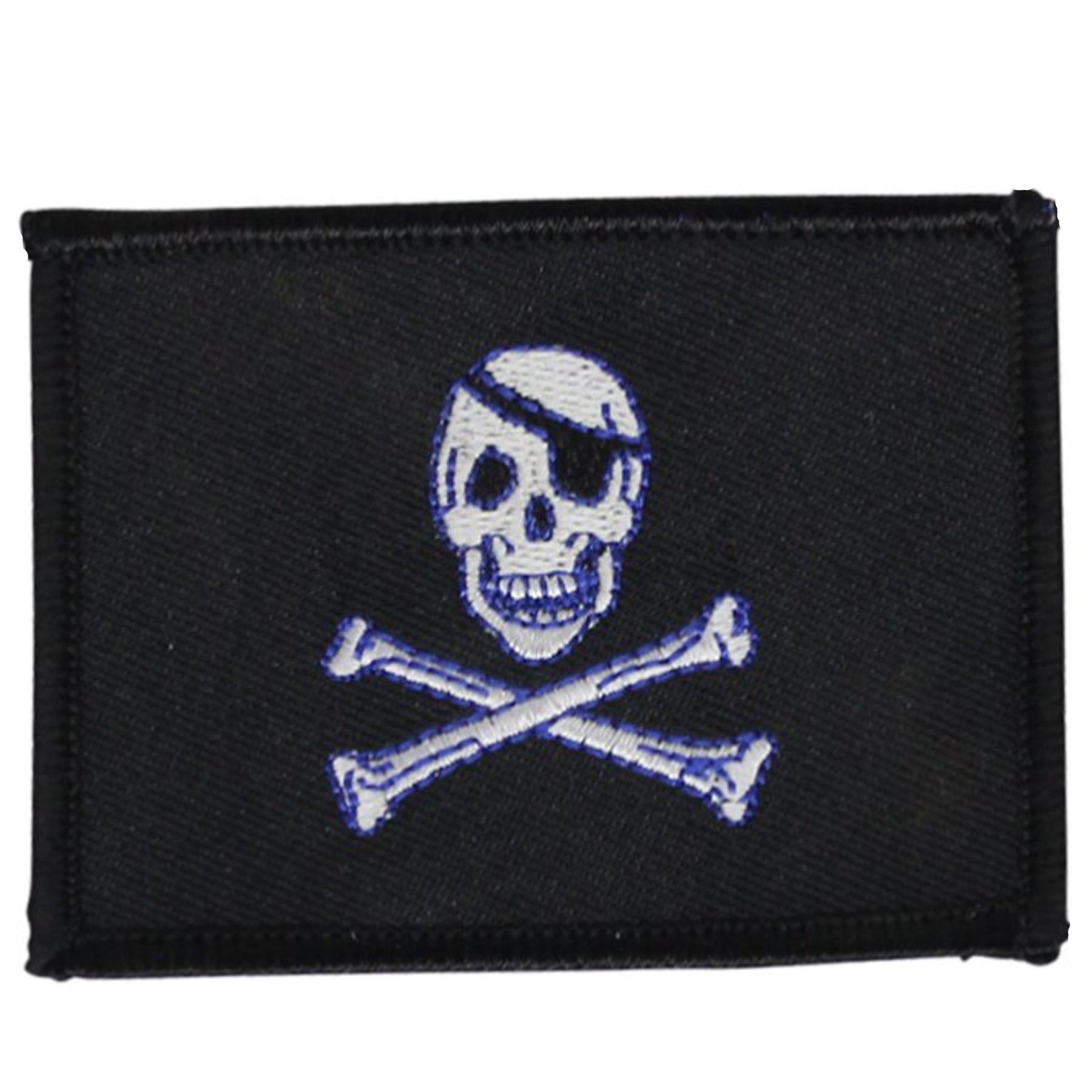 Jolly Roger Pirate Sew On Embroidery Patch – Defence Q Store