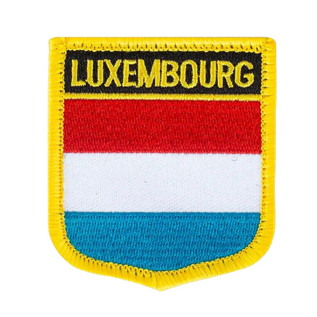 Luxembourg Flag Embroidery Velcro Backed Morale Patch Badge – Defence Q Store