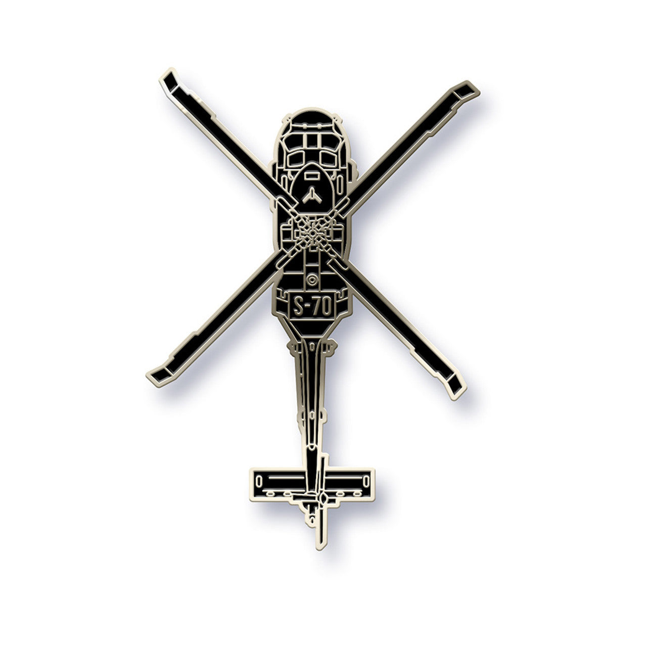 Black Hawk Lapel Pin – Defence Q Store
