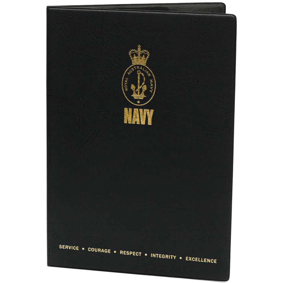 Navy A4 Certificate Folder – Defence Q Store